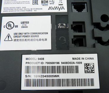 Avaya 9408 TELSET FOR CM/IE UpN ICON 700508196 NEU
