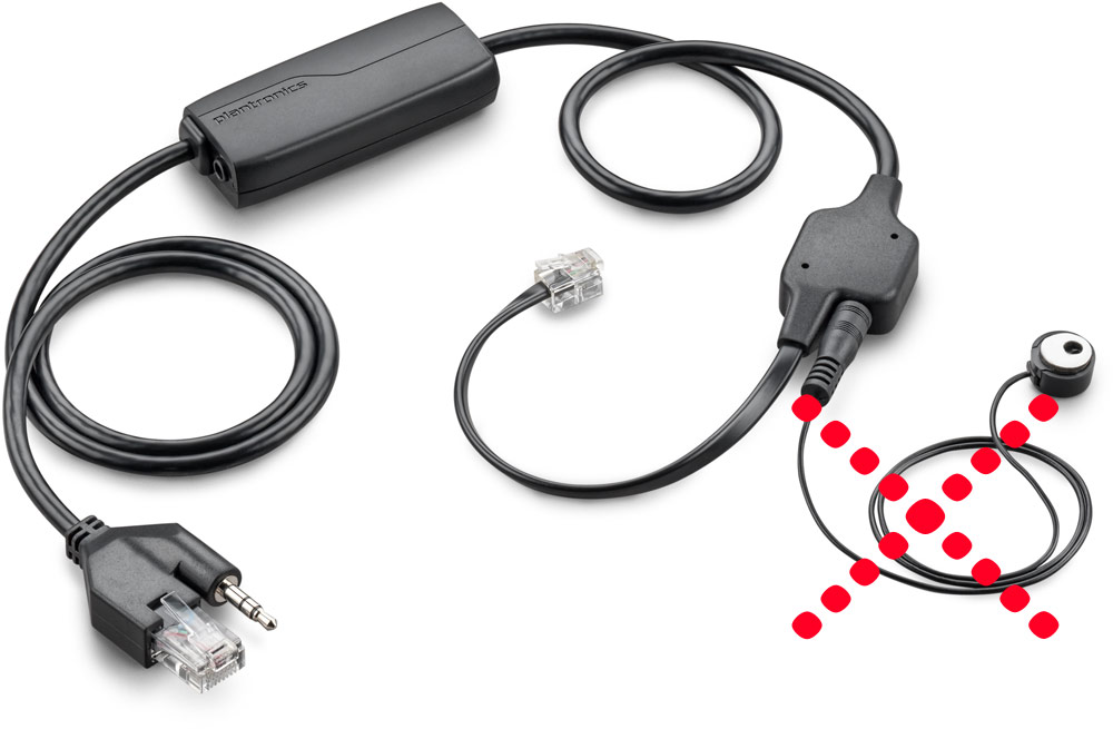 Plantronics EHS-Modul for Avaya APV-63 38734-11 NEW