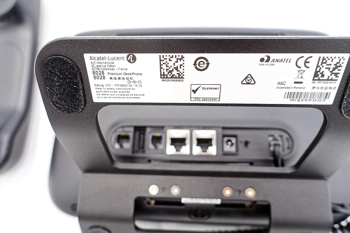 Alcatel 8028 Premium DeskPhone IP Phone DE, 3MG27100DE, 3MG26100AB