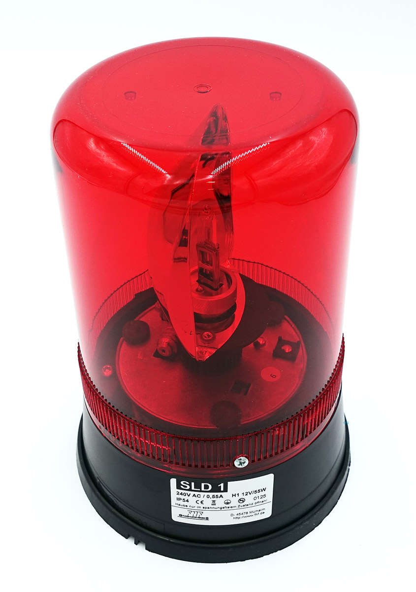 FHF Rotating mirror beacon SLD 1 230 VAC red 22200402