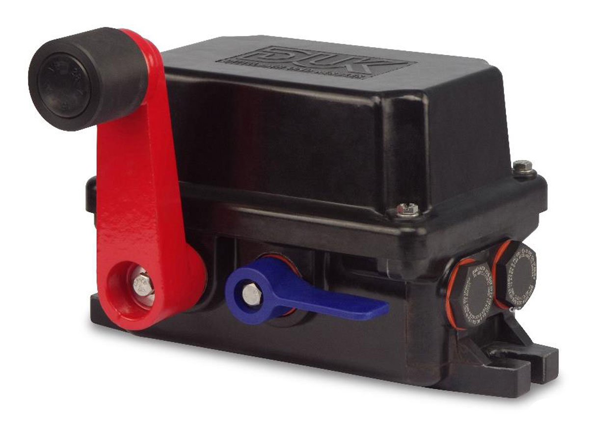 DUK EX-Proof Lever Limit Switch, ATEX Zone 21 LHPE-10/2EX-R