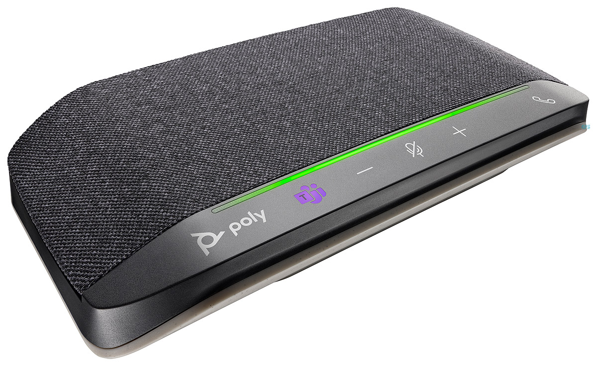 Poly Sync 10 Microsoft Teams Certified USB-A USB-C Speakerphon 77P34AA ...