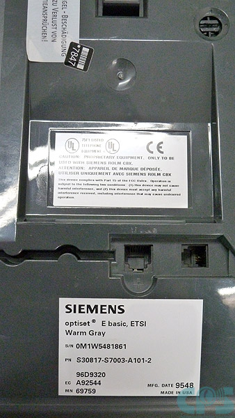 Siemens Optiset E Basic warmgrey L30251-F600-A316 Refurbished