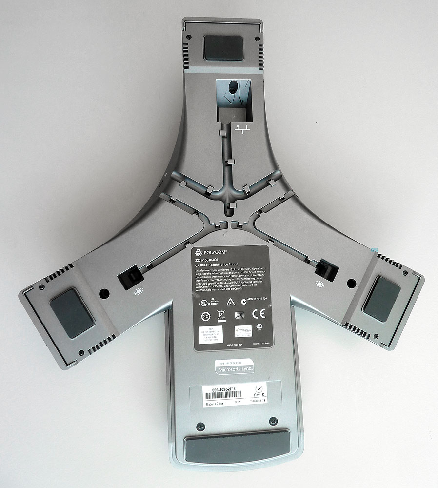 Polycom SoundStation CX3000 Microsoft Lync IP Konferenztelefon 2201 ...